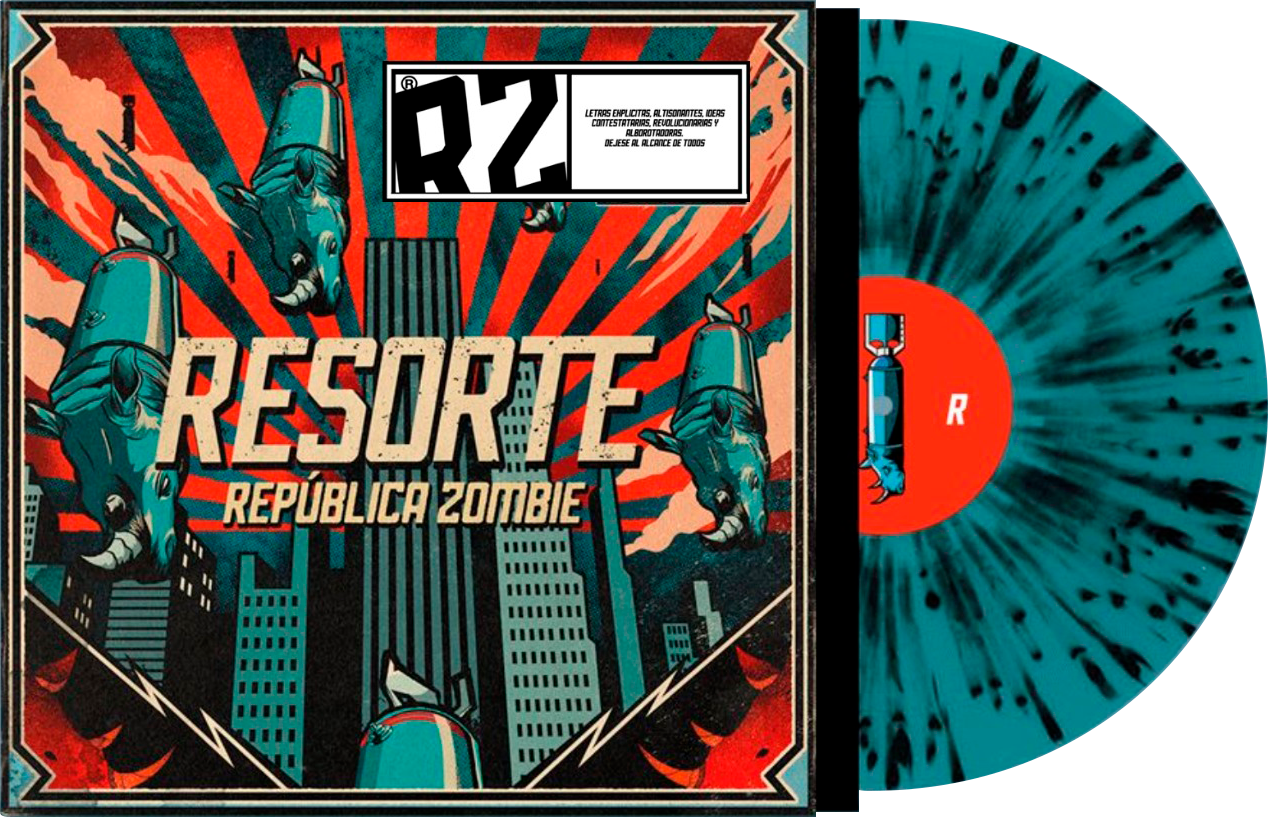 Disco de Vinil República Zombie Edición Especial – Resorte Oficial